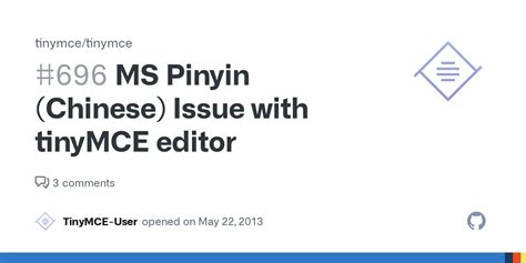 Ms Pinyin Chinese Issue With Tinymce Editor · Issue 696 · Tinymce