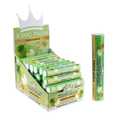 King Palm Single Mini Roll Display 24ct Thc Dry Herb Flower Pre