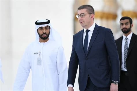 Hristijan Во рамките на официјалната посета на ОАЕ заедно со владината делегација ја