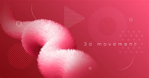 흐르는 유체 3d 디자인 빨간색 활기찬 패턴입니다 0명에 대한 스톡 벡터 아트 및 기타 이미지 0명 과학 그라데이션