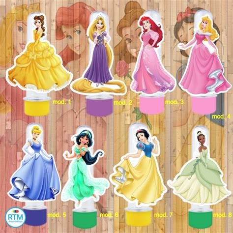 Aplique Tubete Princesas Disney Elo7 Produtos Especiais