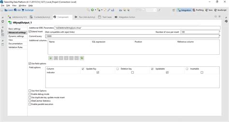 Mysql How To Update Key Value In Talend With Tmysqloutput Component Stack Overflow