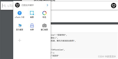 介绍一个好用的开发工具：utoolsutools常用插件 Csdn博客