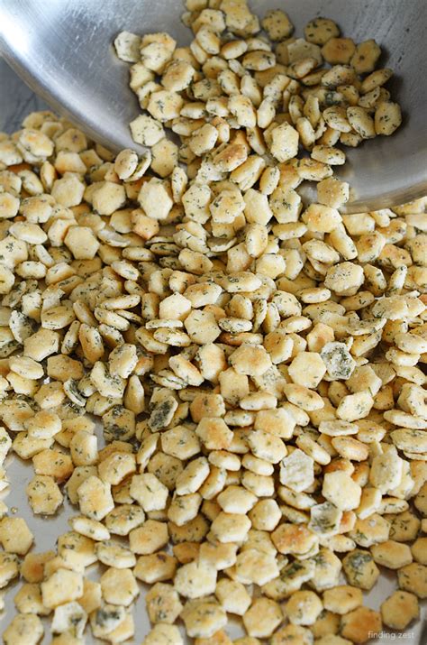 Ranch Oyster Crackers Recipe With Dill Finding Zest