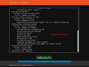 Ubuntu LTS Server Bionic Beaver Installation Guide With Screenshots