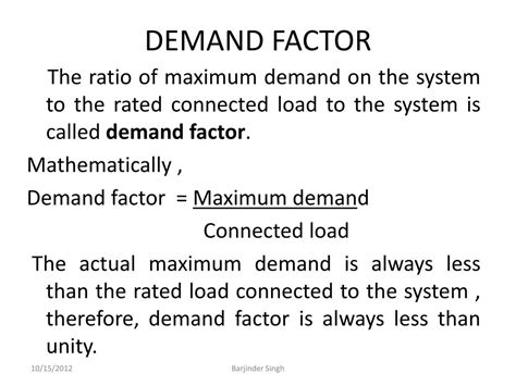 Demand Factor For Motors At Tammy Jackson Blog