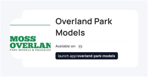 Launch Overland Park Models