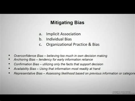 Mitigating Bias Faculty Affairs Toronto Metropolitan University Tmu