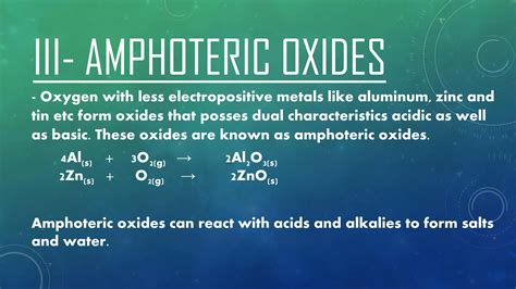 Binary Compounds Of Oxygen Ppt