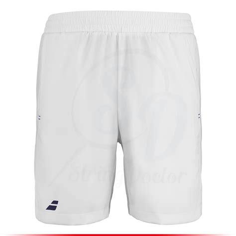 Babolat Play Short Men White String Doctor