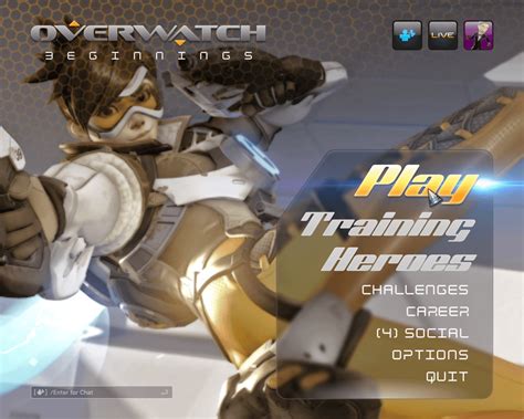Game Ui Concept Practice What If Overwatch Was Released In The Late 2000s Instead Of 2016 R