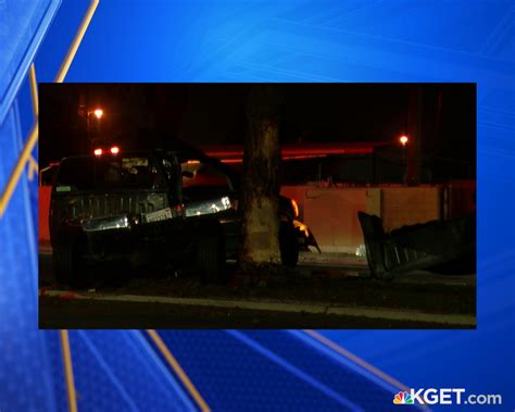 Driver Ejected After Vehicle Collides With Tree