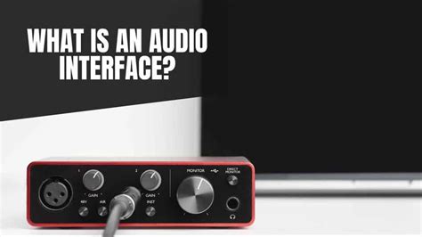 What Is An Audio Interface A Comprehensive Breakdown 2025