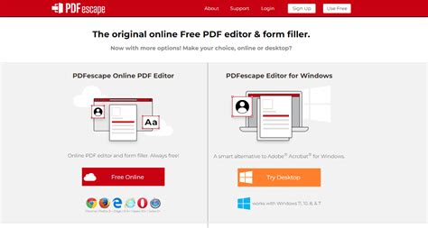 besten kostenlosen PDF Editoren für Windows
