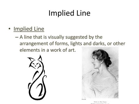 Implied Lines In Art