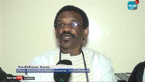 Video Louga Sadibou Sow Porte Parole Du Khalife Général De Loboutou