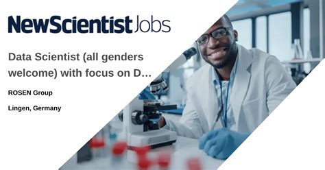 Data Scientist All Genders Welcome With Focus On Data Engineering Job With Rosen Group