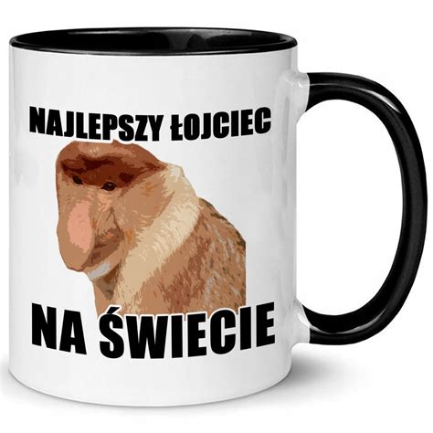 Kubek Ceramiczny Małpa Janusz Prezent Dla Taty Dzień Taty Stylecouture Sklep Empikcom