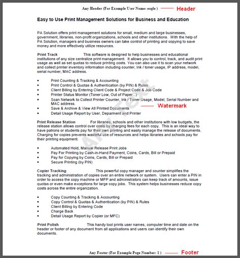 Confidential Document Footer