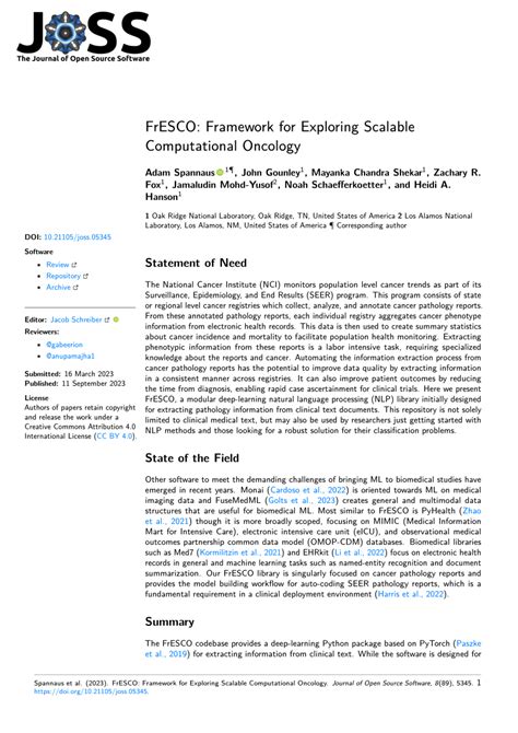pdf fresco framework for exploring scalable computational oncology