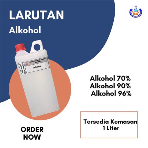 ALKOHOL 70% 1 liter - PT One Medika