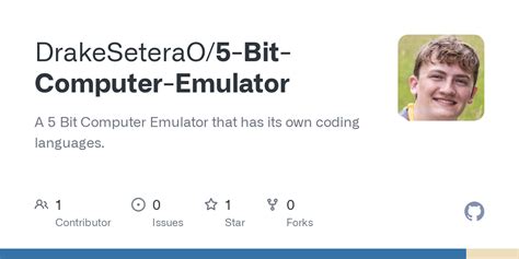 GitHub DrakeSeteraO Bit Computer Emulator