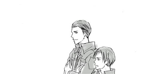 腐向け 腐向け エルリ らくがき その1 かわばたのマンガ エルヴィン・スミス リヴァイ エルリ Pixiv