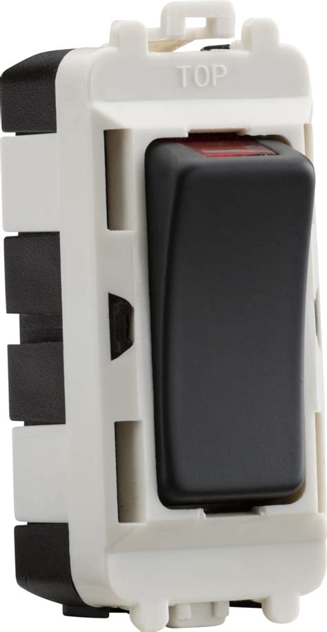 20AX DP Grid Module With LED Indicator Anthracite ML Accessories