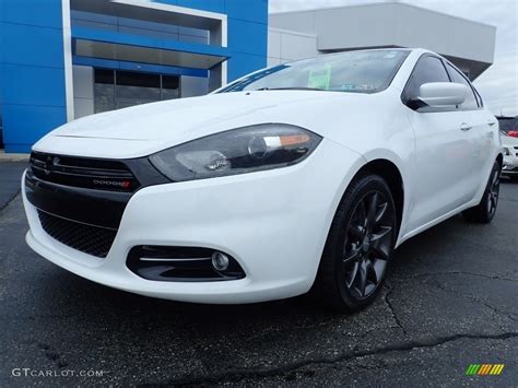 2015 Bright White Dodge Dart Sxt 131048093 Photo 2