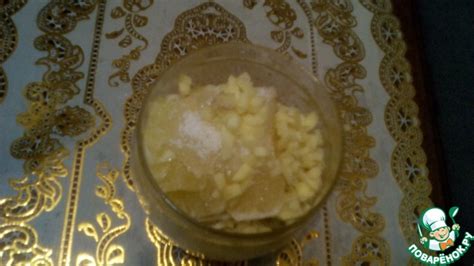 Лимонно-имбирная смесь "Здоровье" – кулинарный рецепт