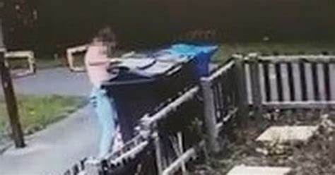 Girl Caught On Camera Dumping Cat In Bin And Leaving It For Dead