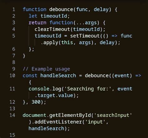 Pankaj Kumar On Linkedin Javascript Tip How To Implement Debounce For
