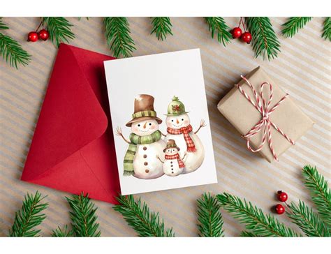 Snowman Clipart Snowman Clip Artchristmas Cliparthigh Etsy