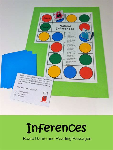 Making Inferences Game And Reading Passages First Grade Inferencing