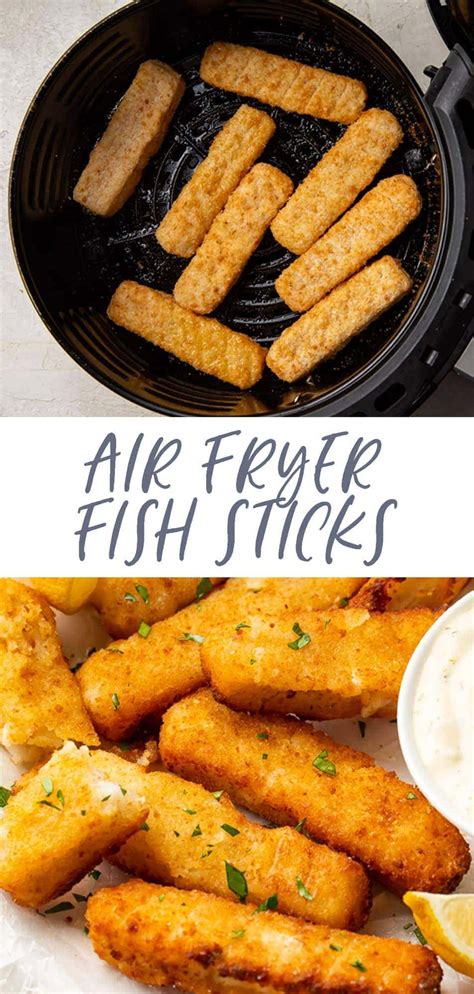 Easy Crispy Air Fryer Frozen Fish Sticks 40 Aprons
