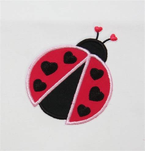 450 Lady Bug Applique Machine Embroidery Designs Ladybug Applique