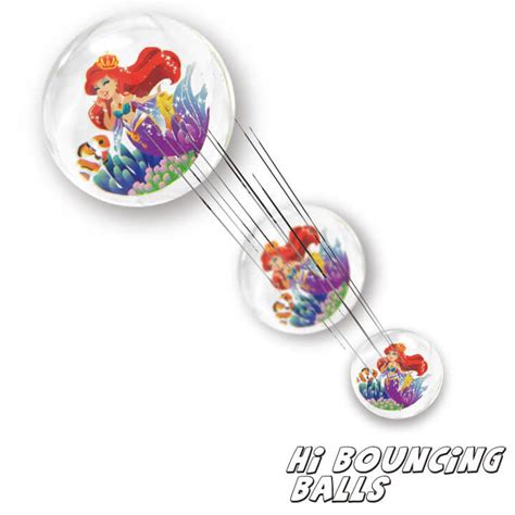 Hi Bouncing Balls Mermaid Series Fy5 F092 D Foluck Novelty Toys