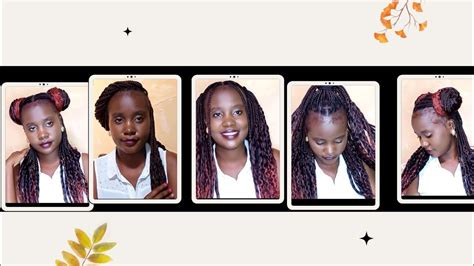 Ways To Style Long Knotless Box Braids Beginner Friendly Youtube