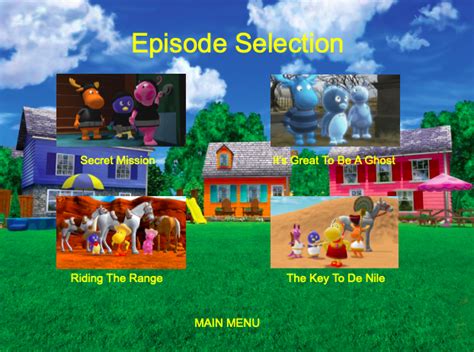 The Backyardigans Fs Disc 2 Episode Selection By Lukeb21 On Deviantart