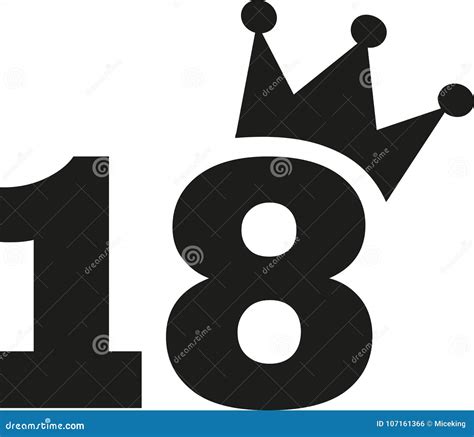 18th Birthday Crown Clip Art