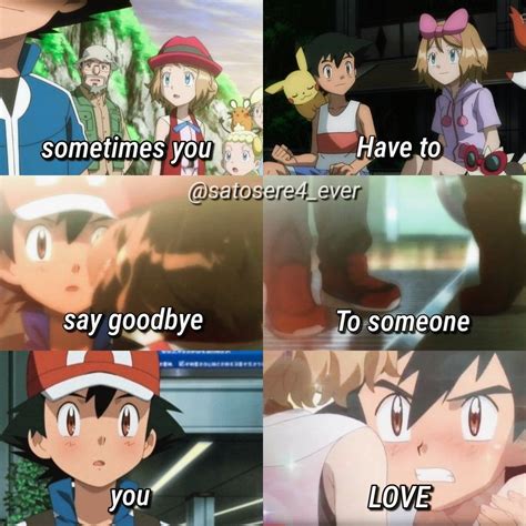 Amourshipping Ash And Serena Pokemon Ash And Serena Pokemon Ash And