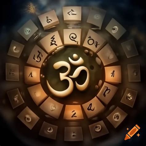 magical runes featuring om at the center and omm developer in a