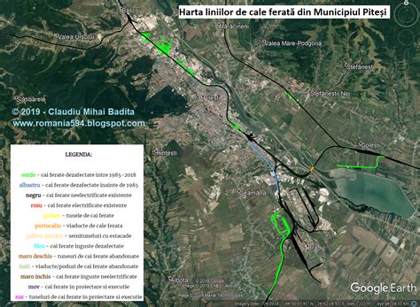 Cai Ferate Din Arges De La Inceputuri Pana In Prezent