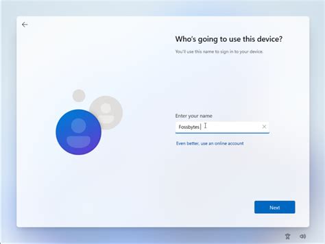 How To Set Up A Local Account On Windows First Boot