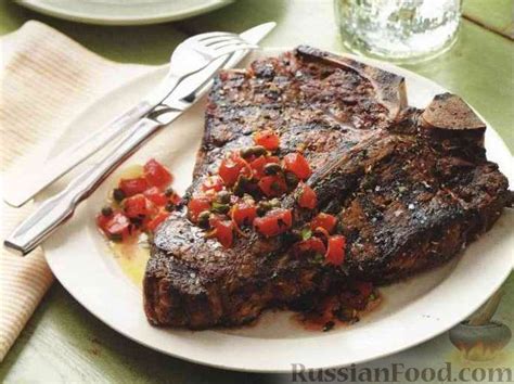 Рецепт Говяжий стейк на гриле на