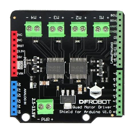 Dfrobot Tb Channel Motor Driver V A Shield For Arduino