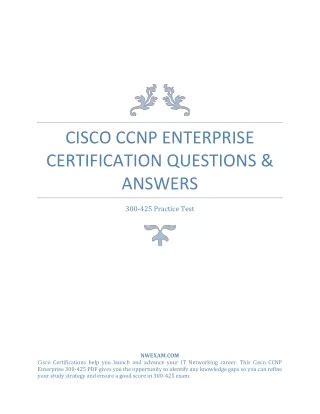 PPT CCNP Enterprise Certification PowerPoint Presentation Free Download ID