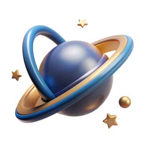 Magnificent Creative 3d Render Of A Planetary System Original 56765373 Png
