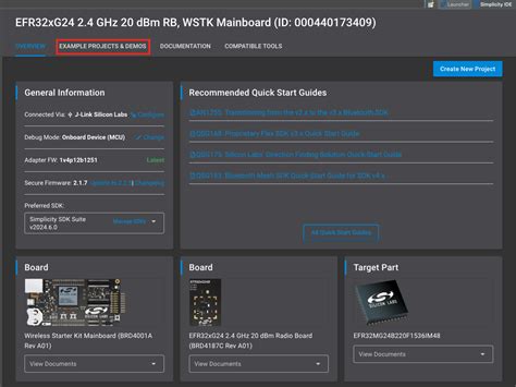 Matter Over Thread Quick Start Demo Quick Start Demo Silicon Labs