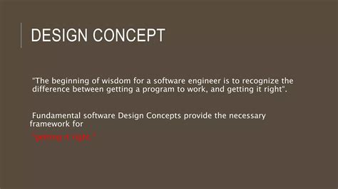 Design Concept Software Engineering Pptx